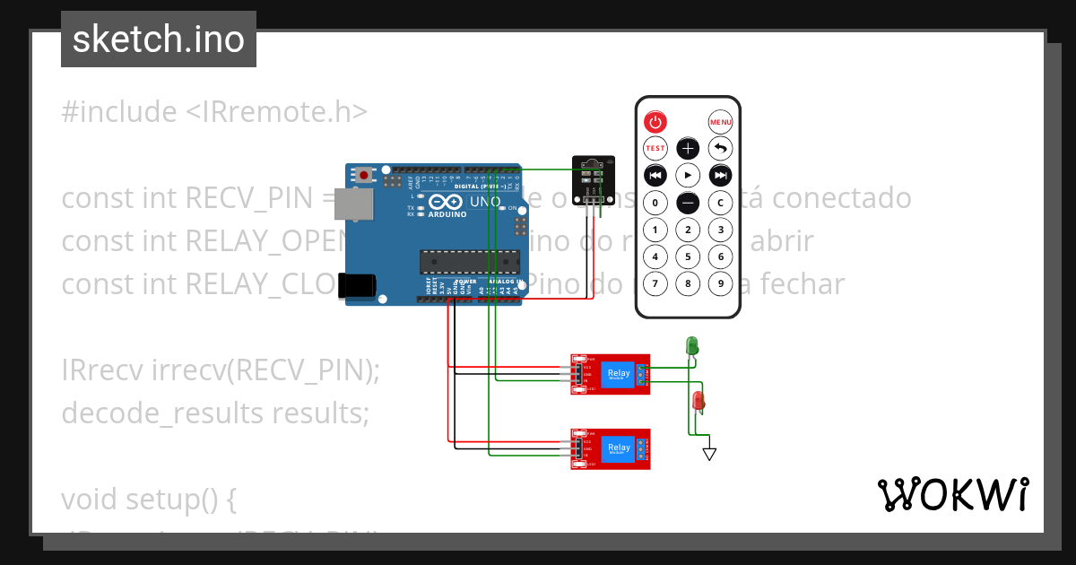teste_ir - Wokwi ESP32, STM32, Arduino Simulator teste_ir - Wokwi ESP32, STM32, Arduino Simulator