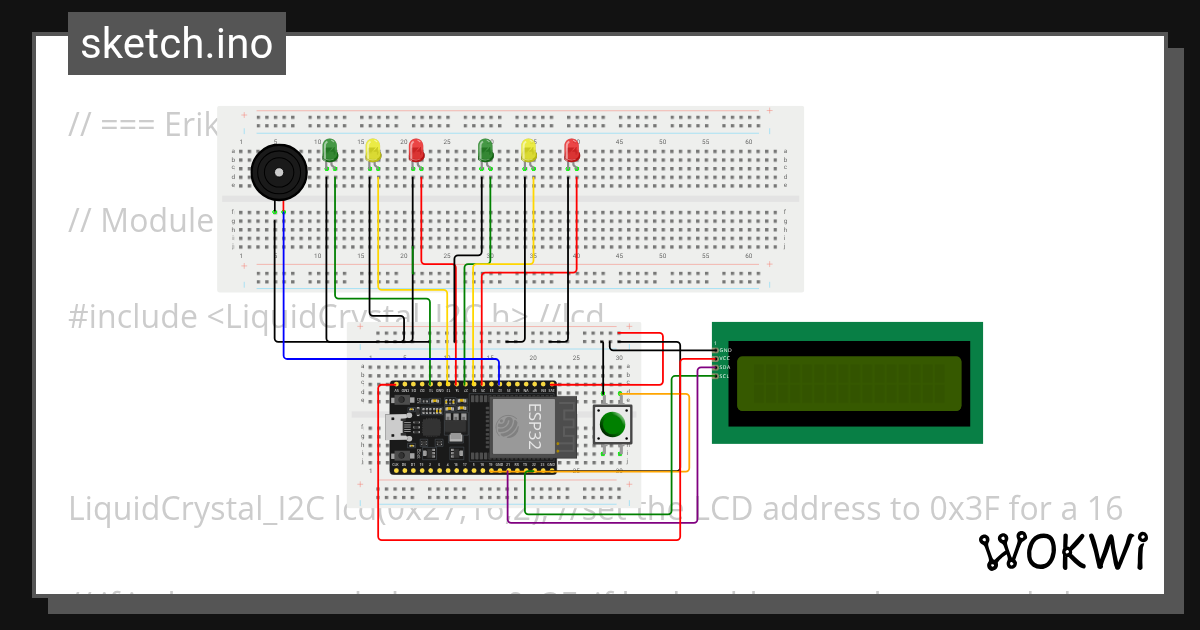 ceis114 mod 6- Erik Caswell - Wokwi ESP32, STM32, Arduino Simulator