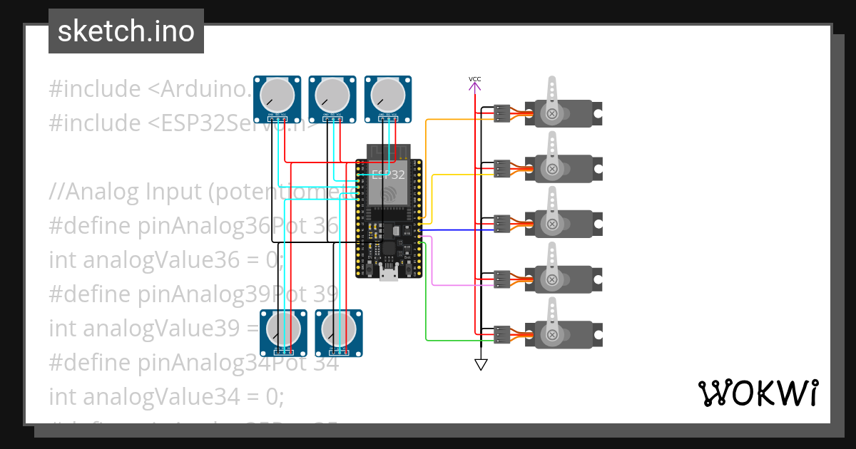 Servo Motor Copy - Wokwi ESP32, STM32, Arduino Simulator