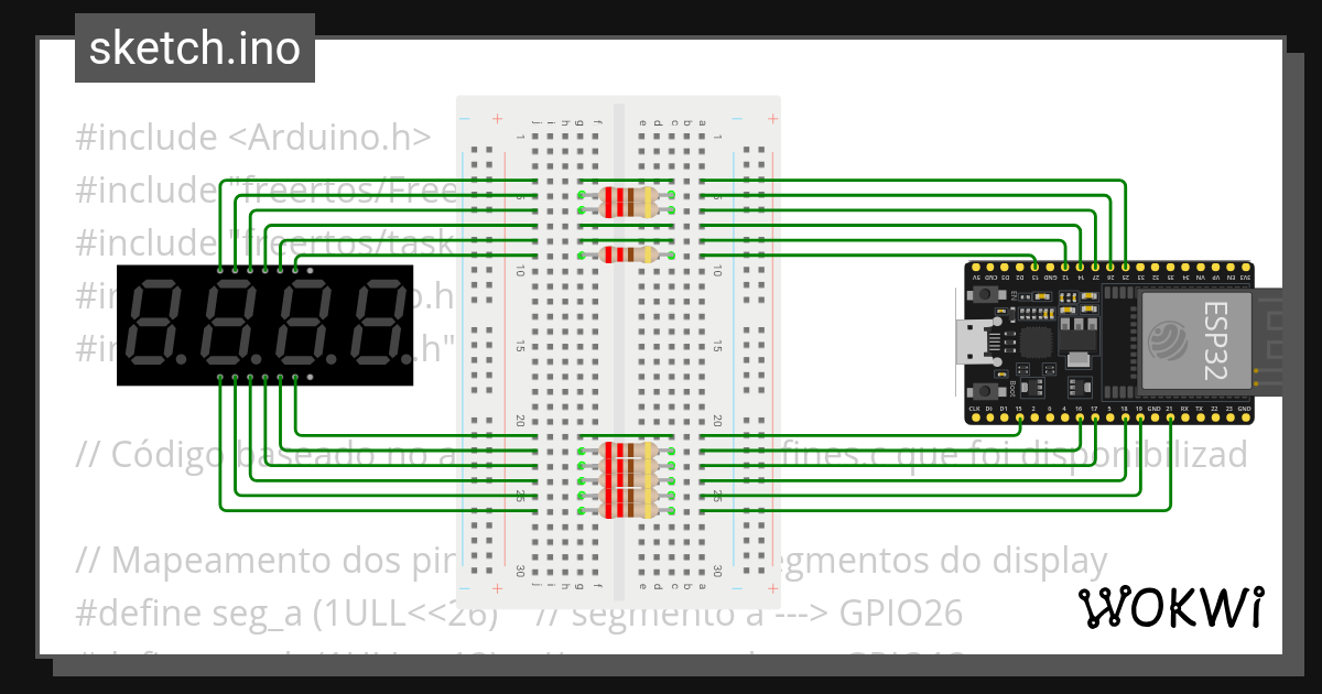 1234 4ms - Wokwi ESP32, STM32, Arduino Simulator