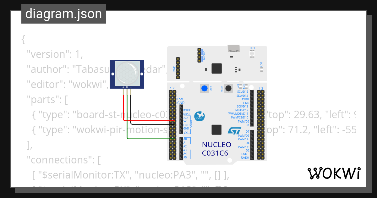 PIR_sensor - Wokwi ESP32, STM32, Arduino Simulator PIR_sensor - Wokwi ESP32, STM32, Arduino Simulator