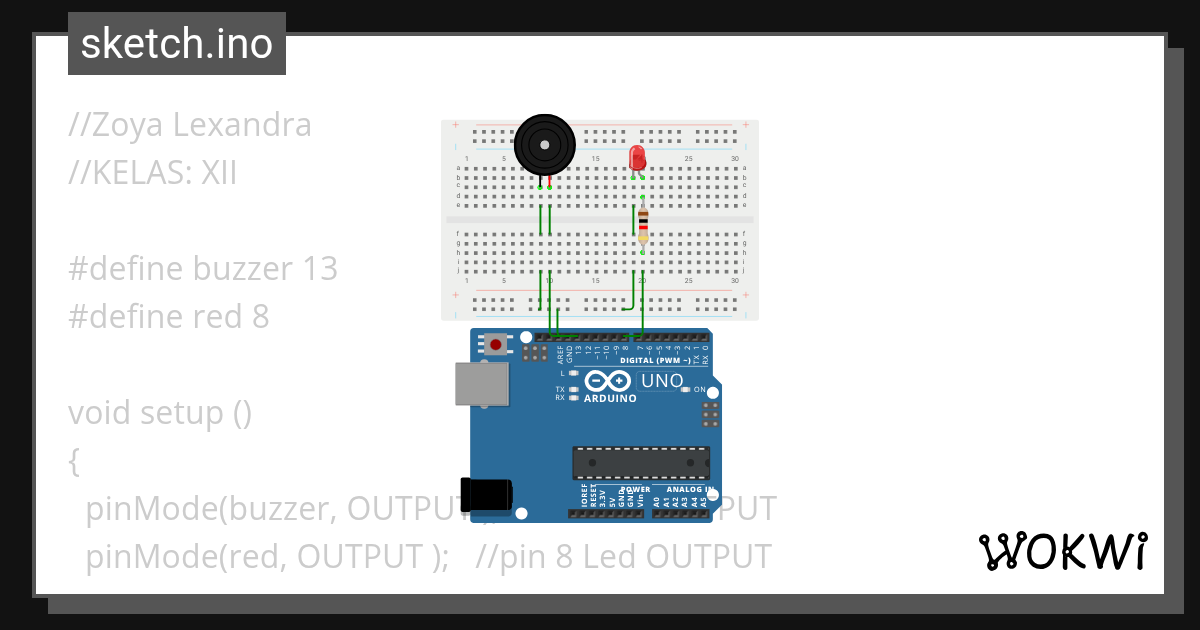 Projek 6 - Wokwi ESP32, STM32, Arduino Simulator Projek 6 - Wokwi ESP32, STM32, Arduino Simulator