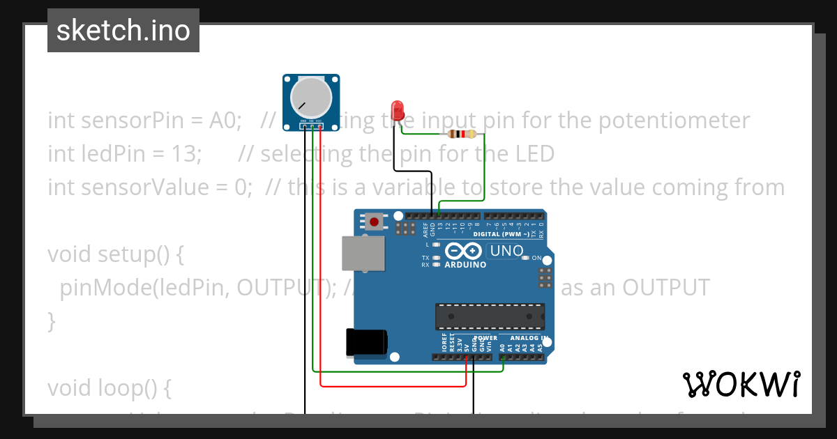 Assignment 3 Analog Input Controlling LED Blink Rate Copy (2) - Wokwi ESP32, STM32, Arduino ...