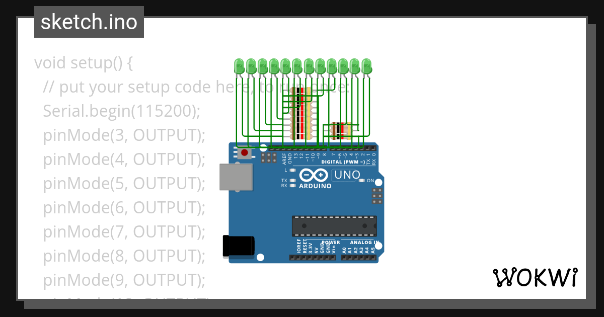 latihan 1 - Wokwi ESP32, STM32, Arduino Simulator