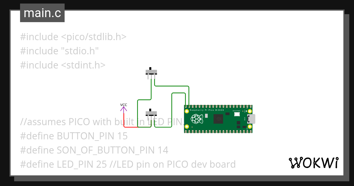 ONBOARD LED CALLBACK w IRQ Copy 2 - Wokwi ESP32, STM32, Arduino Simulator