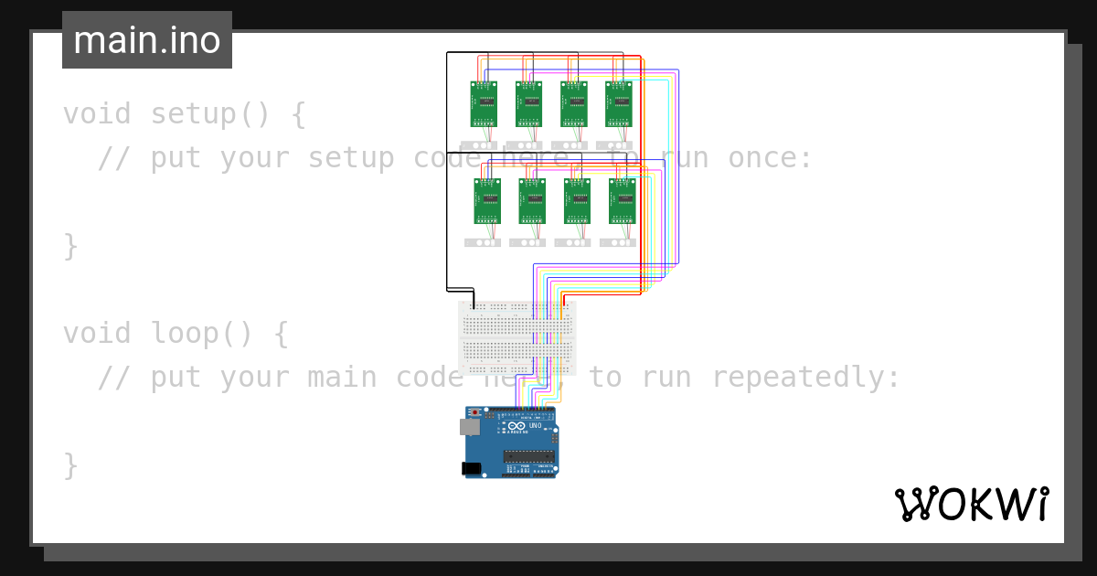 8 트레이 저울 3 Wokwi Esp32 Stm32 Arduino Simulator 0400
