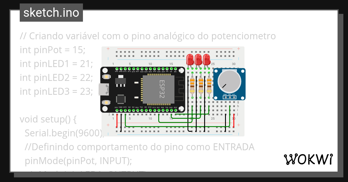 06_Exercicio_01 - Wokwi ESP32, STM32, Arduino Simulator