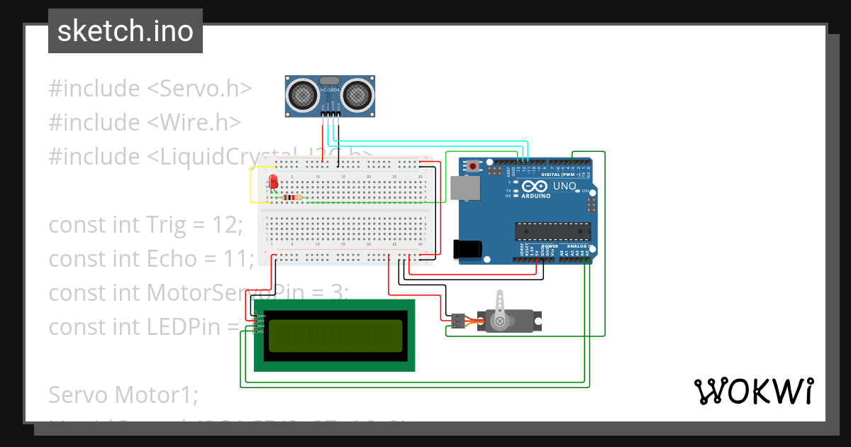 Simulasi 3 - Zalfa - Wokwi ESP32, STM32, Arduino Simulator