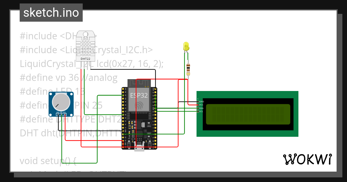 Test Poten Wokwi Esp32 Stm32 Arduino Simulator 3885