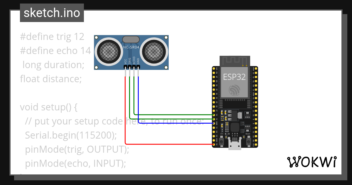 Divya Ultrasound Wokwi Esp32 Stm32 Arduino Simulator 