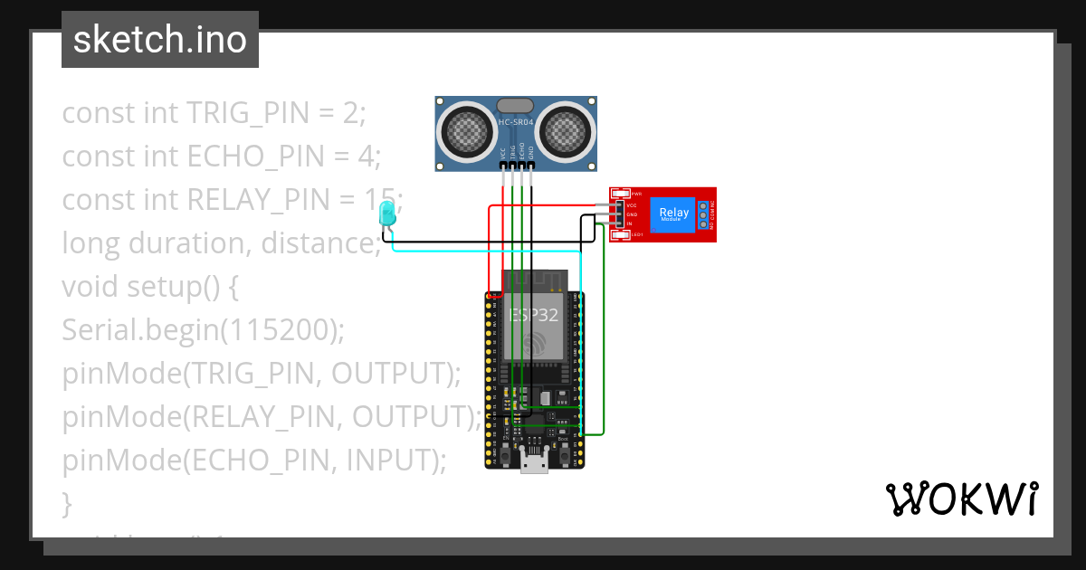 Rakshith ex:5 - Wokwi ESP32, STM32, Arduino Simulator