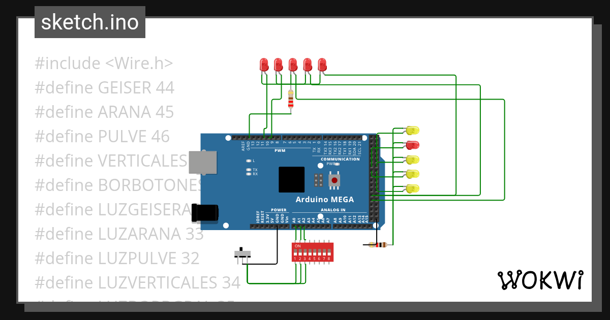 Fuente Cibernética - Wokwi ESP32, STM32, Arduino Simulator