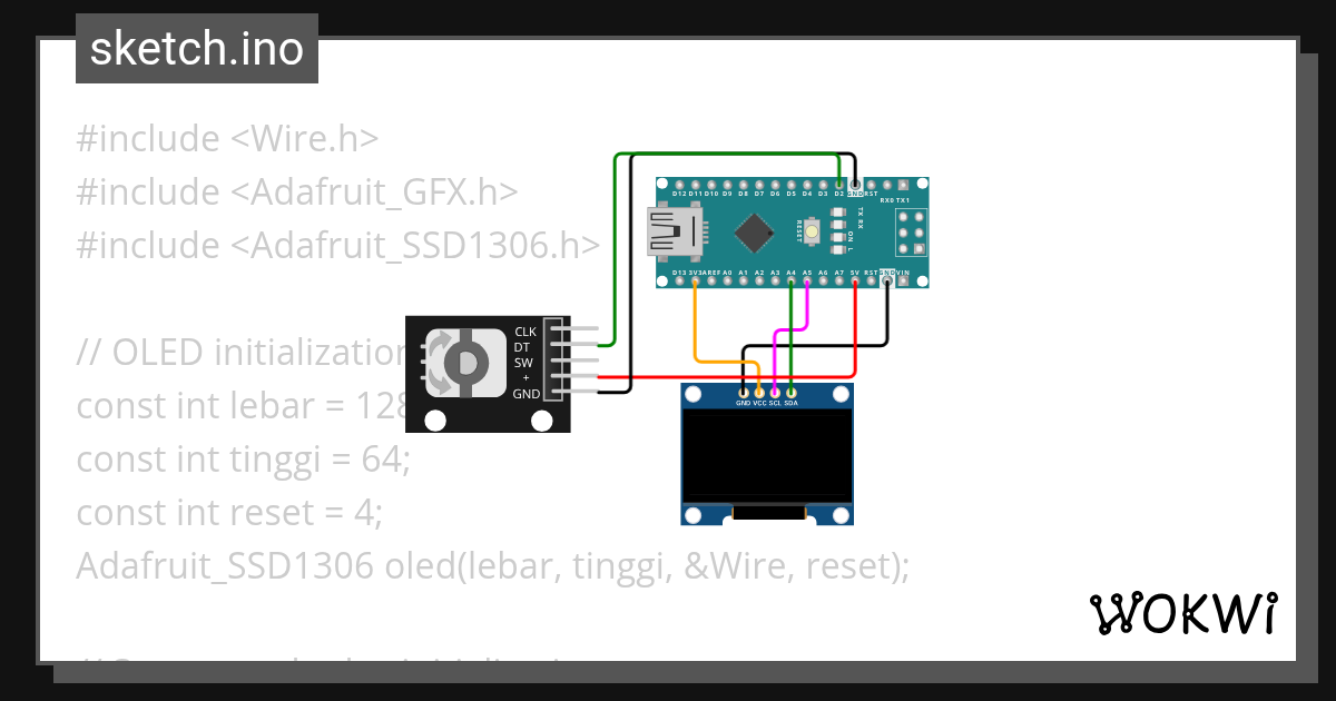 flowmeter 01 - Wokwi ESP32, STM32, Arduino Simulator