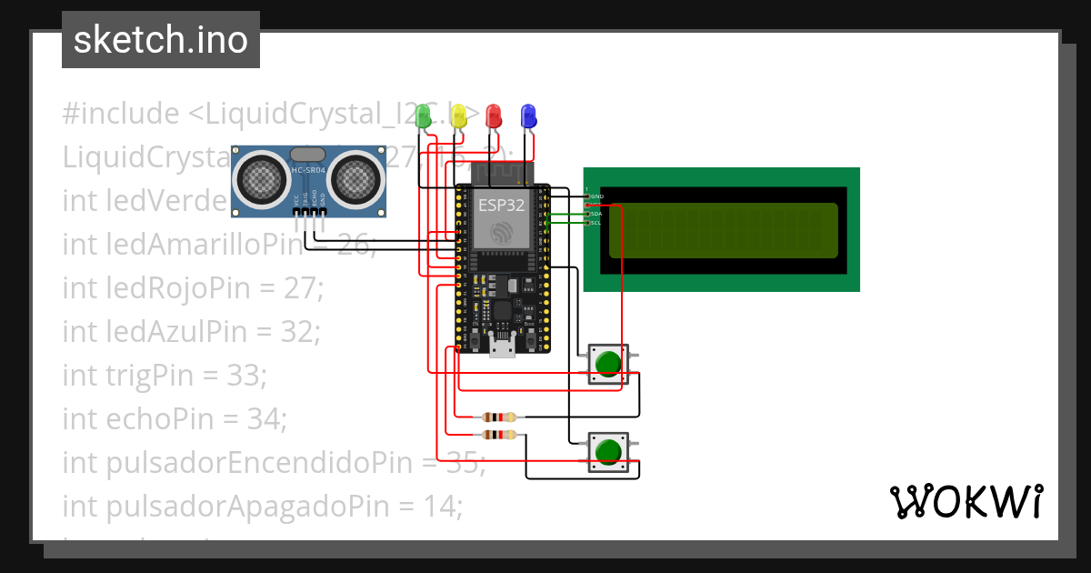 EXAMEN 1Q JL - Wokwi ESP32, STM32, Arduino Simulator