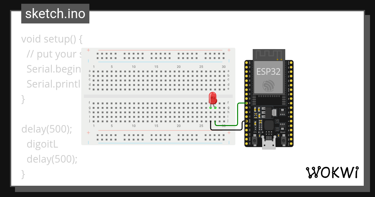 ILMAN - Wokwi ESP32, STM32, Arduino Simulator