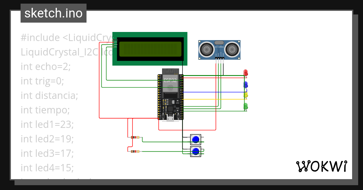 examen - Wokwi ESP32, STM32, Arduino Simulator