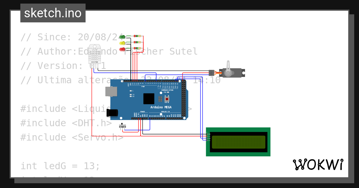 Estufa Wokwi Esp32 Stm32 Arduino Simulator 0215