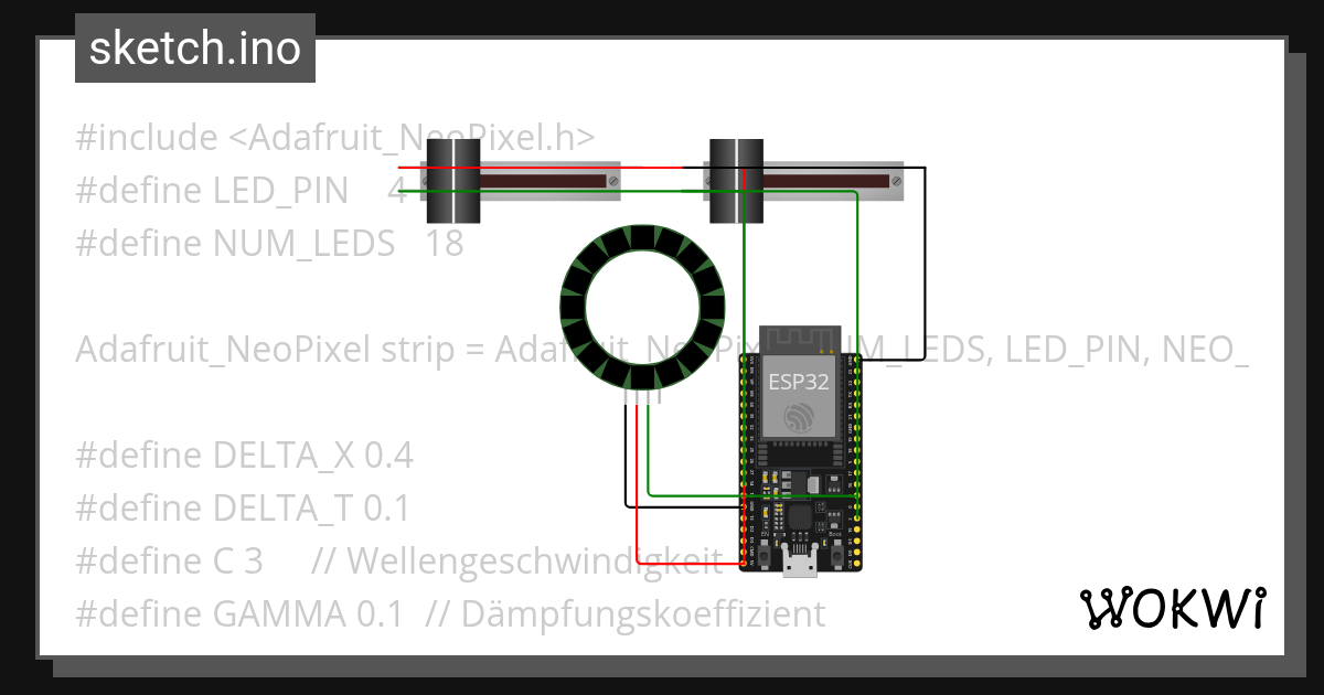 wave - Wokwi ESP32, STM32, Arduino Simulator