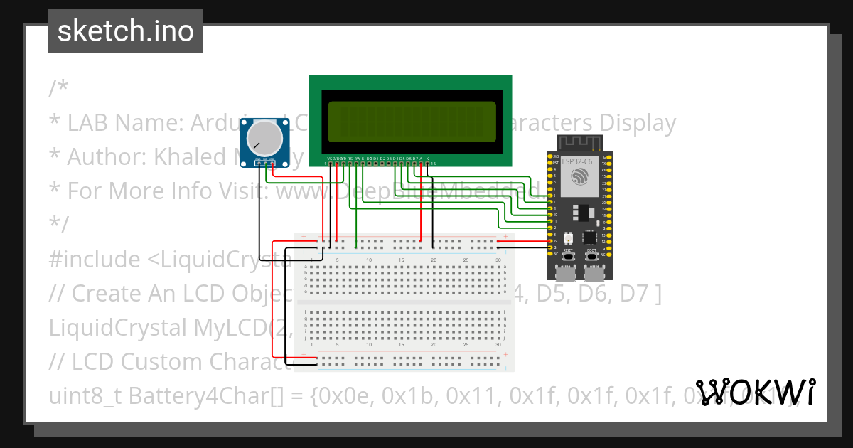 Wokwi - Online ESP32, STM32, Arduino Simulator