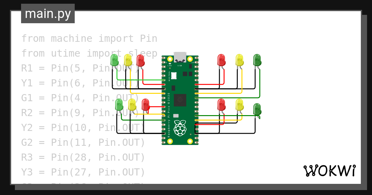 Blink With Micropython Copy Wokwi Esp32 Stm32 Arduino Simulator 7766