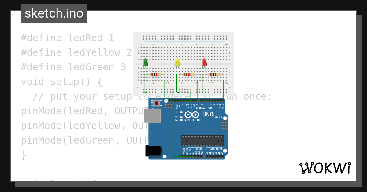Alisa Nabila Infora Lampu Berkedip Bergantian Wokwi Esp32 Stm32 Arduino Simulator 6346