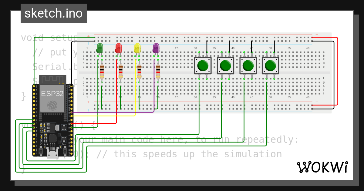 สอบ ติดปล่อยดับ Copy Wokwi Esp32 Stm32 Arduino Simulator 9198