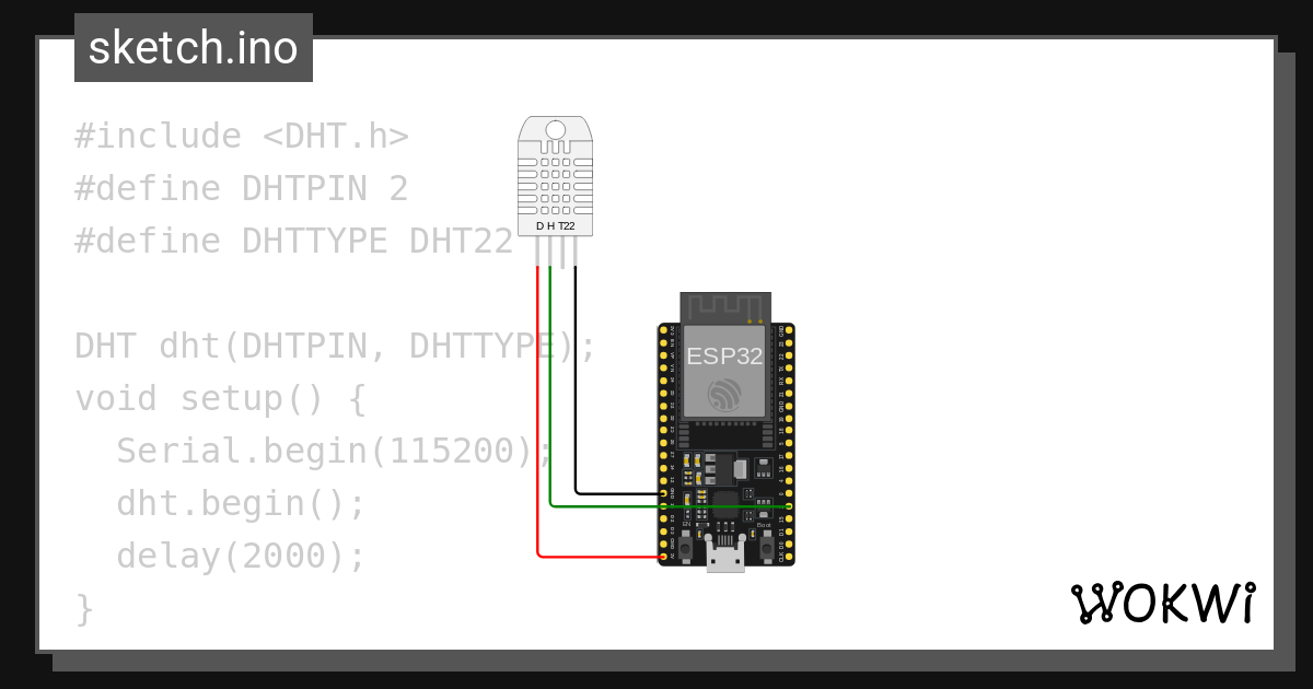 Dht By Lakshmi Wokwi Esp32 Stm32 Arduino Simulator
