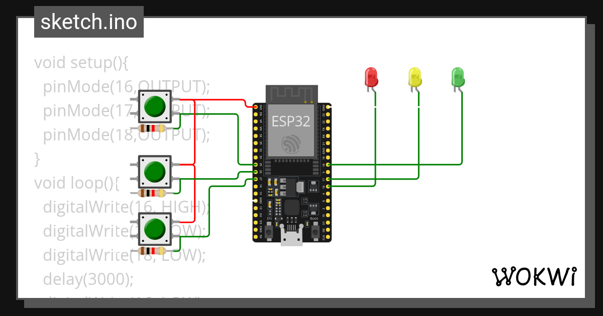 Project Lampu Merahdafa Fadlu Khairullah Xii 7 Wokwi Esp32 Stm32