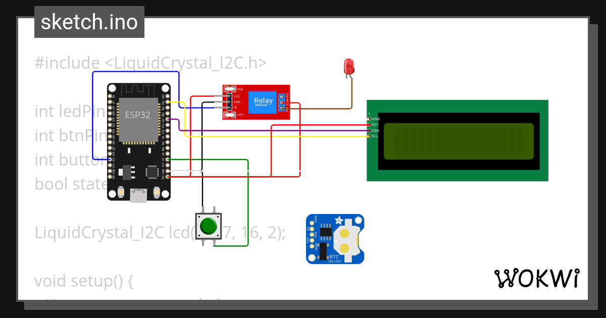 Buttontest Wokwi Esp32 Stm32 Arduino Simulator 0804