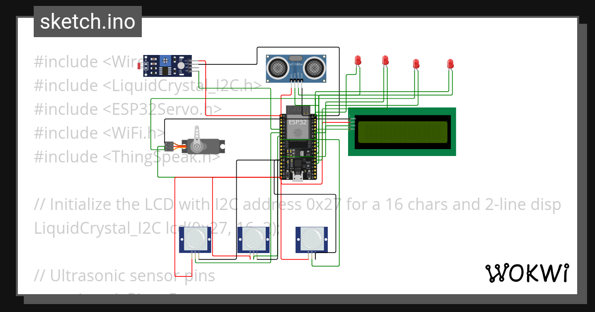 final project with thingspeak - Wokwi ESP32, STM32, Arduino Simulator
