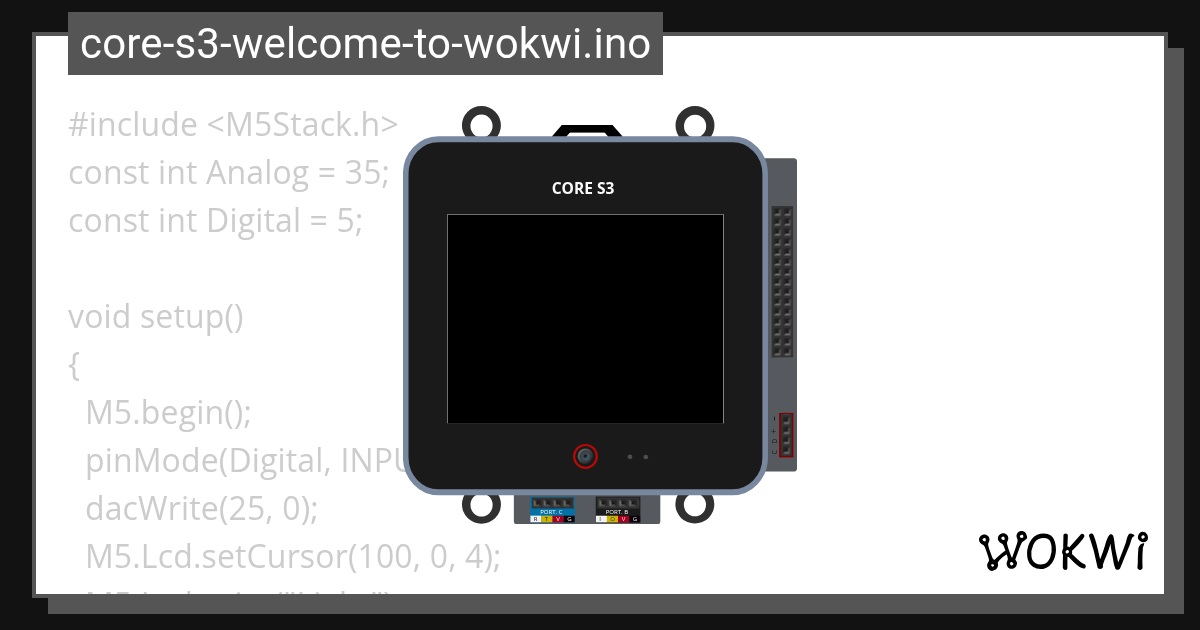 หน้าที่ 89 โปรแกรมที่ 7-2 - Wokwi ESP32, STM32, Arduino Simulator