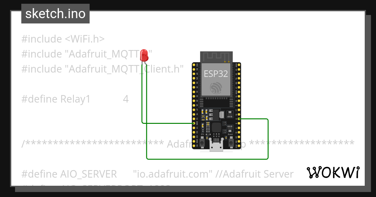 Wokwi - Online ESP32, STM32, Arduino Simulator