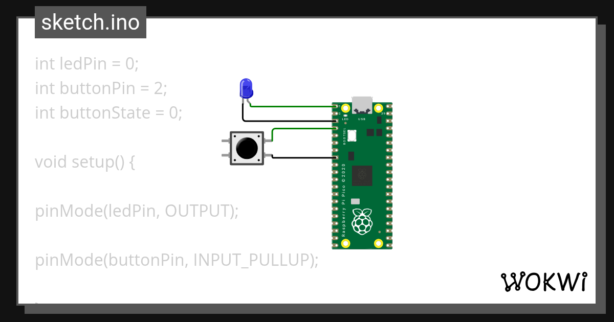 Pulsador Wokwi Esp32 Stm32 Arduino Simulator 