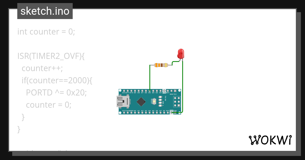 Timer Wokwi Esp32 Stm32 Arduino Simulator 5221