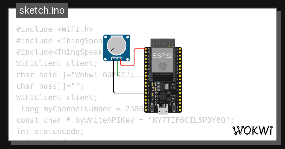 Thingspeak Wokwi Esp32 Stm32 Arduino Simulator 2884
