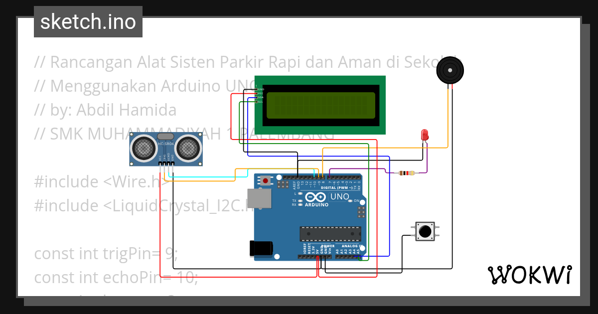AbdilHamida_8083_ProjectSistemParkir - Wokwi ESP32, STM32, Arduino Simulator