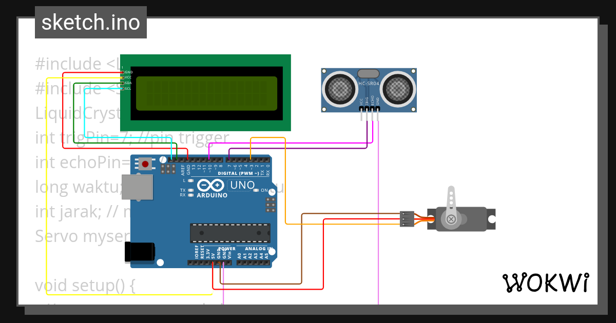 P5 PUTERII - Wokwi ESP32, STM32, Arduino Simulator