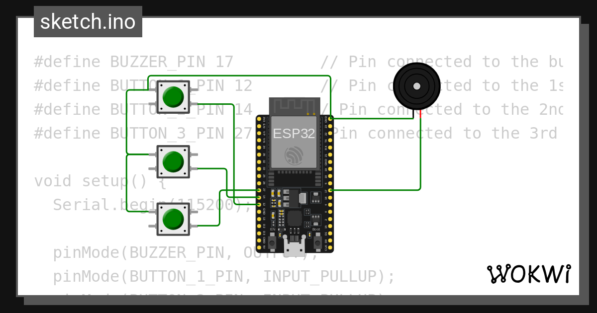 Wrist Band Wokwi Esp32 Stm32 Arduino Simulator 4126
