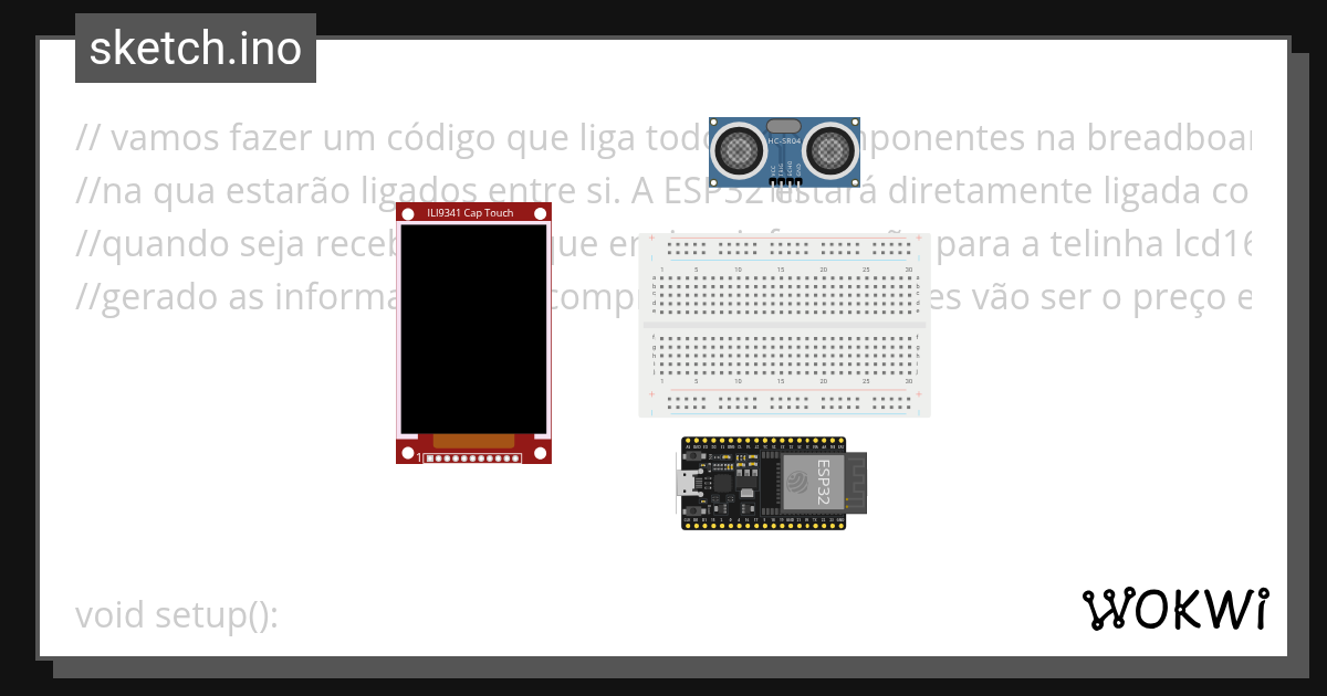 IOT - Refeitório Automatizado - Wokwi ESP32, STM32, Arduino Simulator