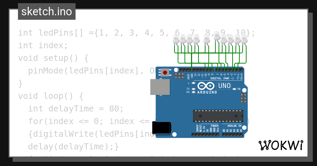 Lampu Putih Wokwi Esp32 Stm32 Arduino Simulator