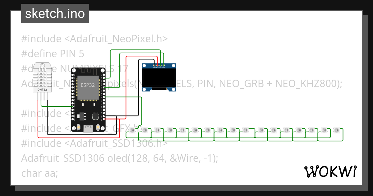 LAB20 - Wokwi ESP32, STM32, Arduino Simulator