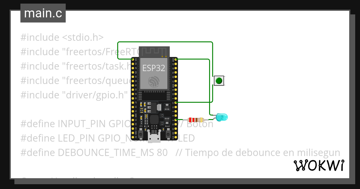 Wokwi - Online ESP32, STM32, Arduino Simulator