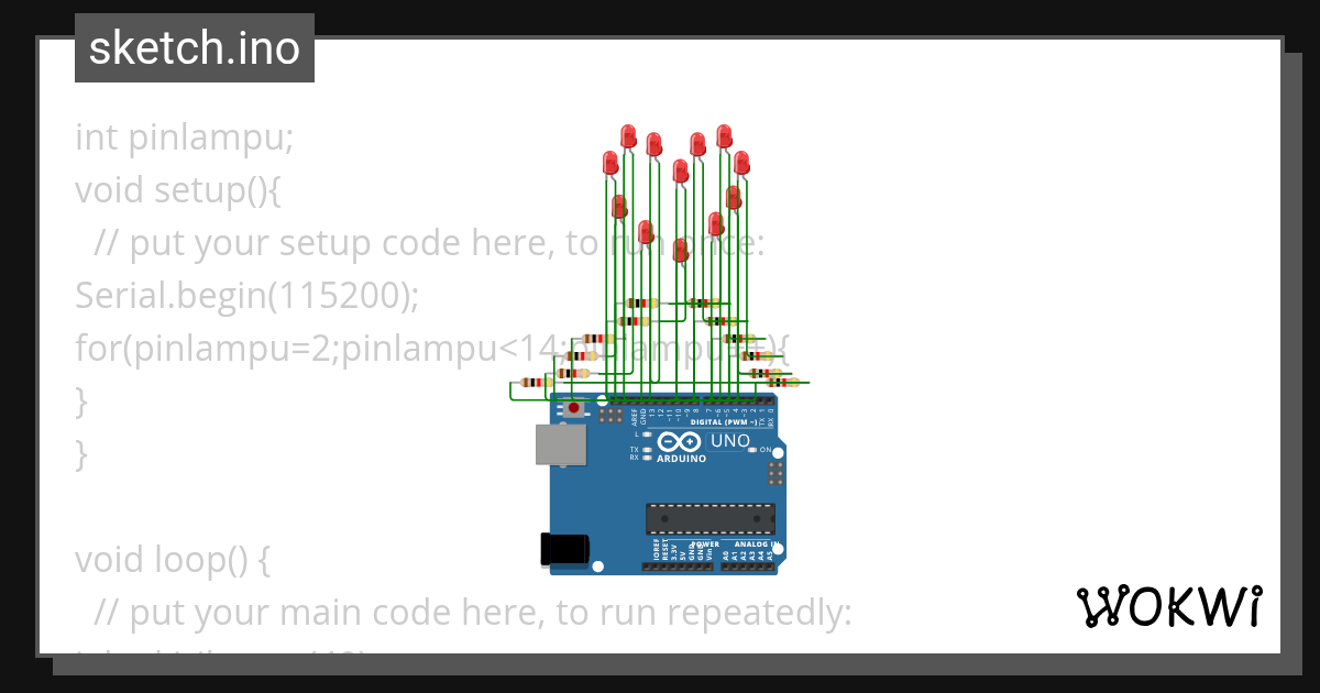 Latihan 2 Wokwi Esp32 Stm32 Arduino Simulator 7363