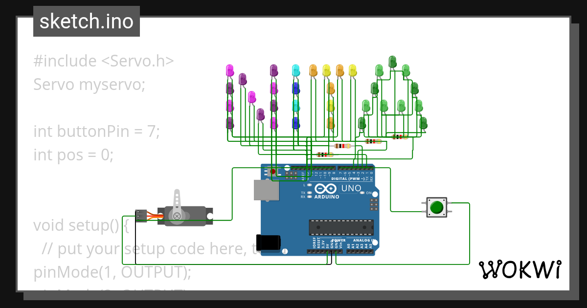 Nurmayunita Project Lampu (Tugas 2) - Wokwi ESP32, STM32, Arduino Simulator