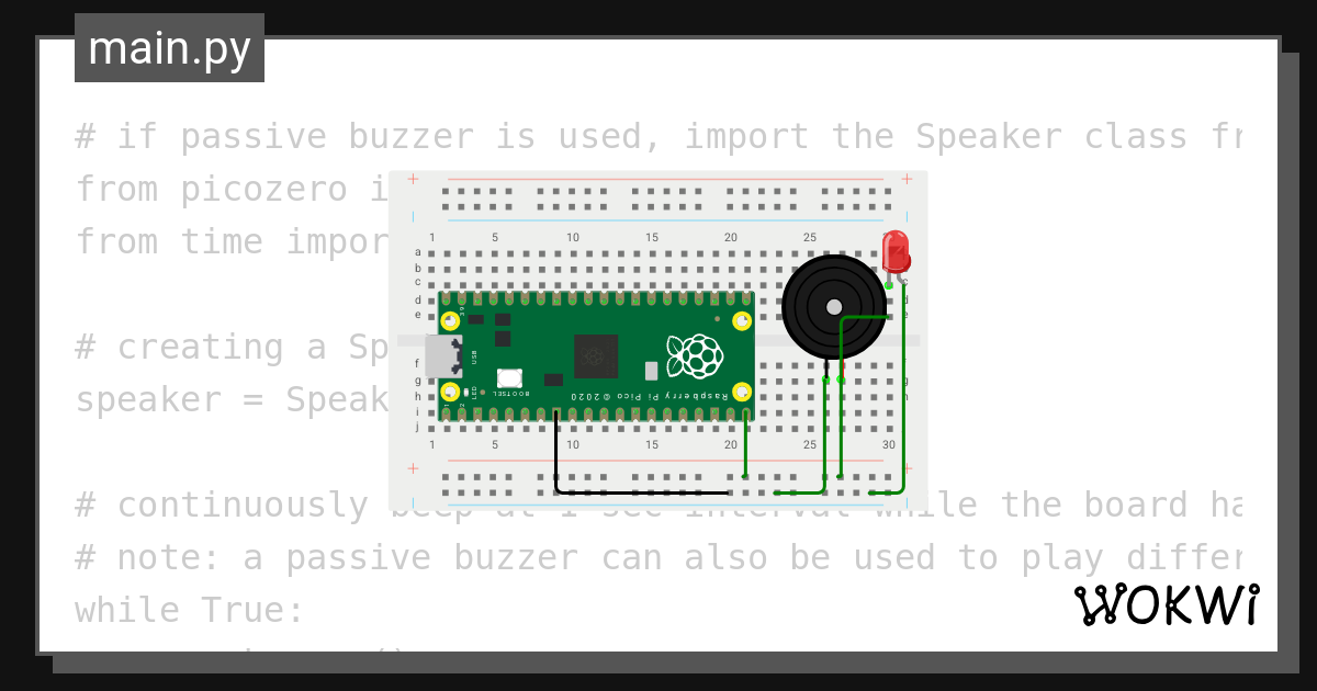 Buzzer Interfacing Wokwi Esp32 Stm32 Arduino Simulator 3861