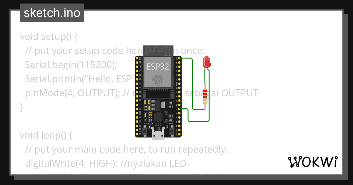 ESP32 Starter - Wokwi ESP32, STM32, Arduino Simulator ESP32 Starter - Wokwi ESP32, STM32, Arduino Simulator