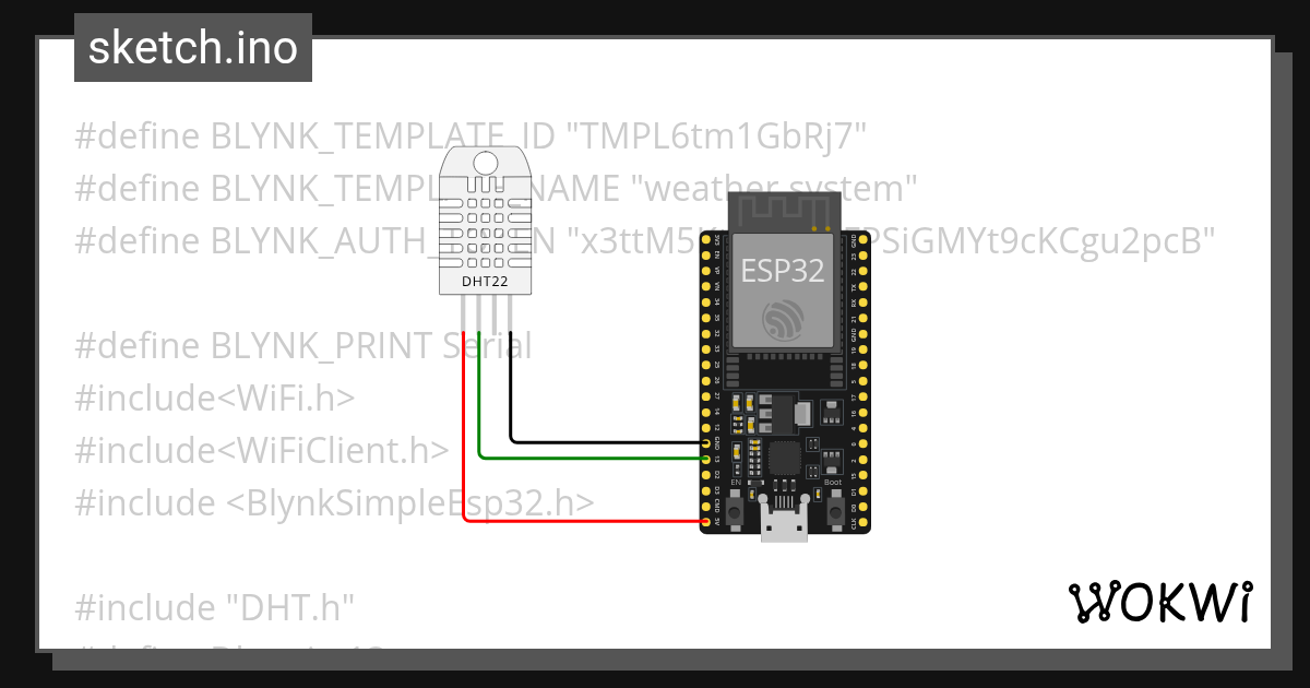 iot experiment 2(b) - Wokwi ESP32, STM32, Arduino Simulator