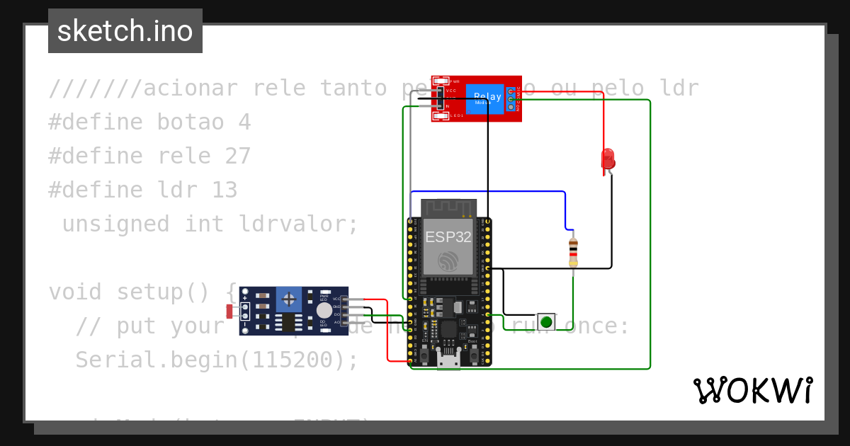 Sensor Ldr Em Constr Copy Wokwi Esp32 Stm32 Arduino Simulator 8002