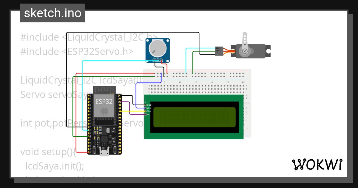 latihan veby - Wokwi ESP32, STM32, Arduino Simulator