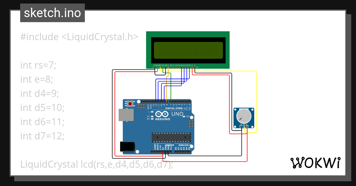 Kreiranje na karakter Copy - Wokwi ESP32, STM32, Arduino Simulator